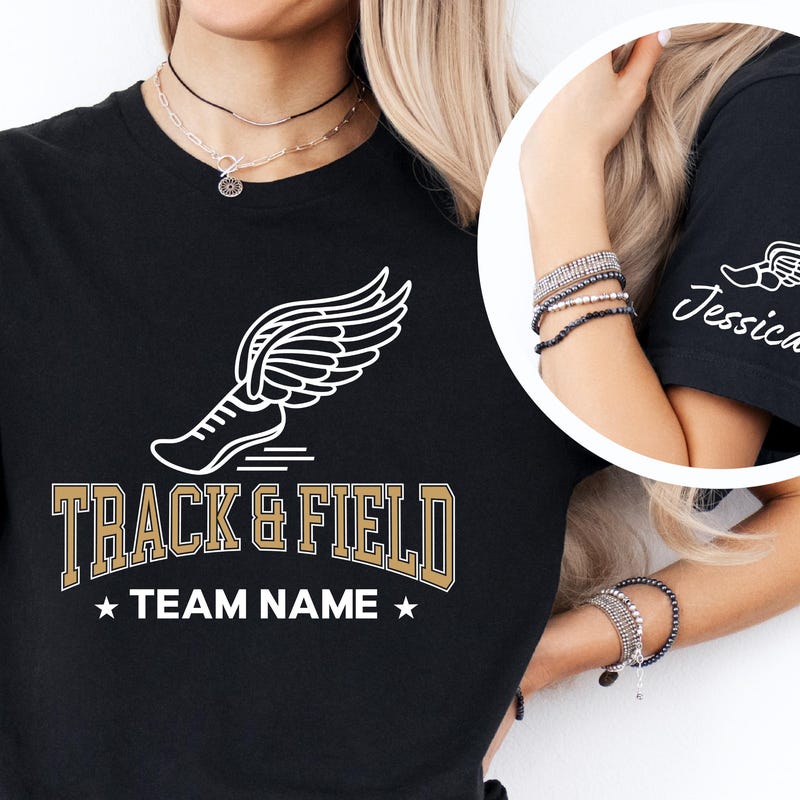 Track and Field Shirt - Etsy