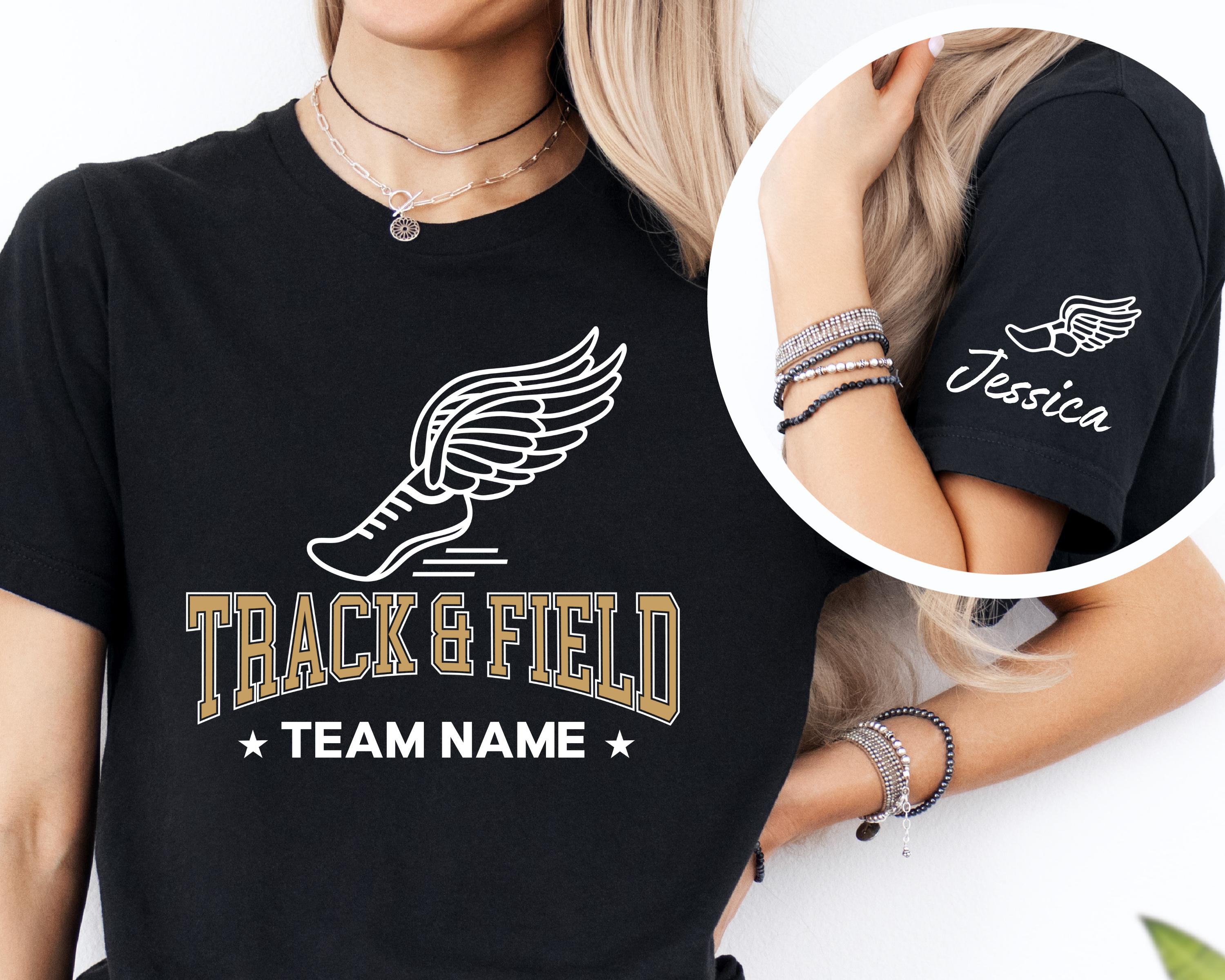 Personalized Track and Field T-shirt ,custom Track Shirt,track and ...