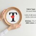 Love Letter T Cross Stitch Pattern: Heart Alphabet (PDF Download) - Etsy