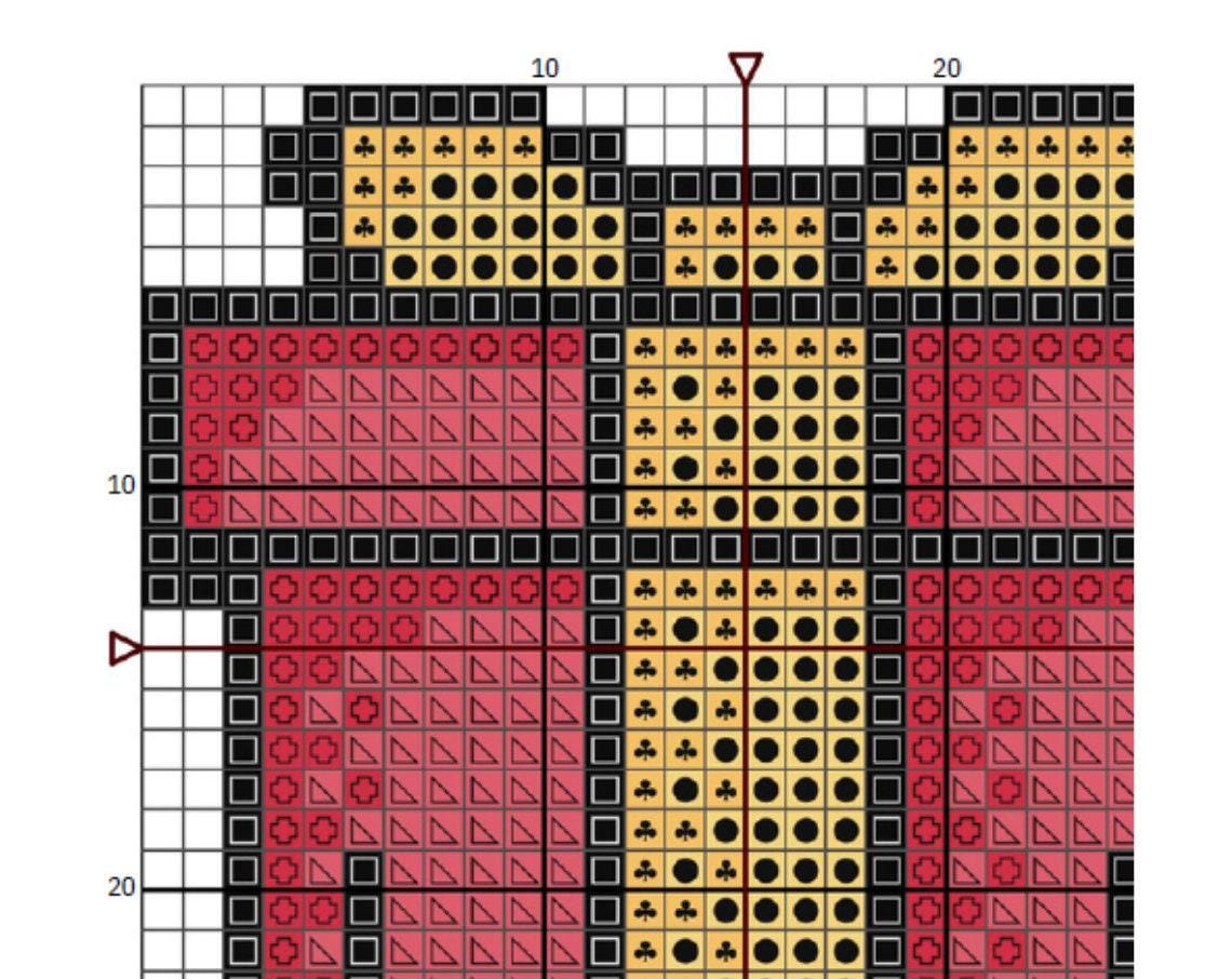 Gift Box Mini Cross Stitch Pattern – Beginner Counted Chart (PDF ...