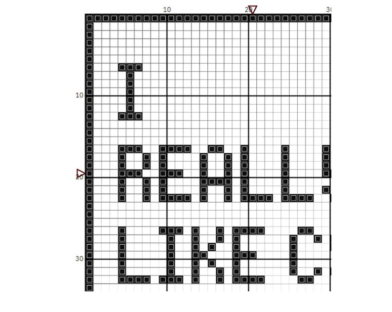 I Really Like CSS Cross Stitch Pattern - Programmer Xstitch PDF ...