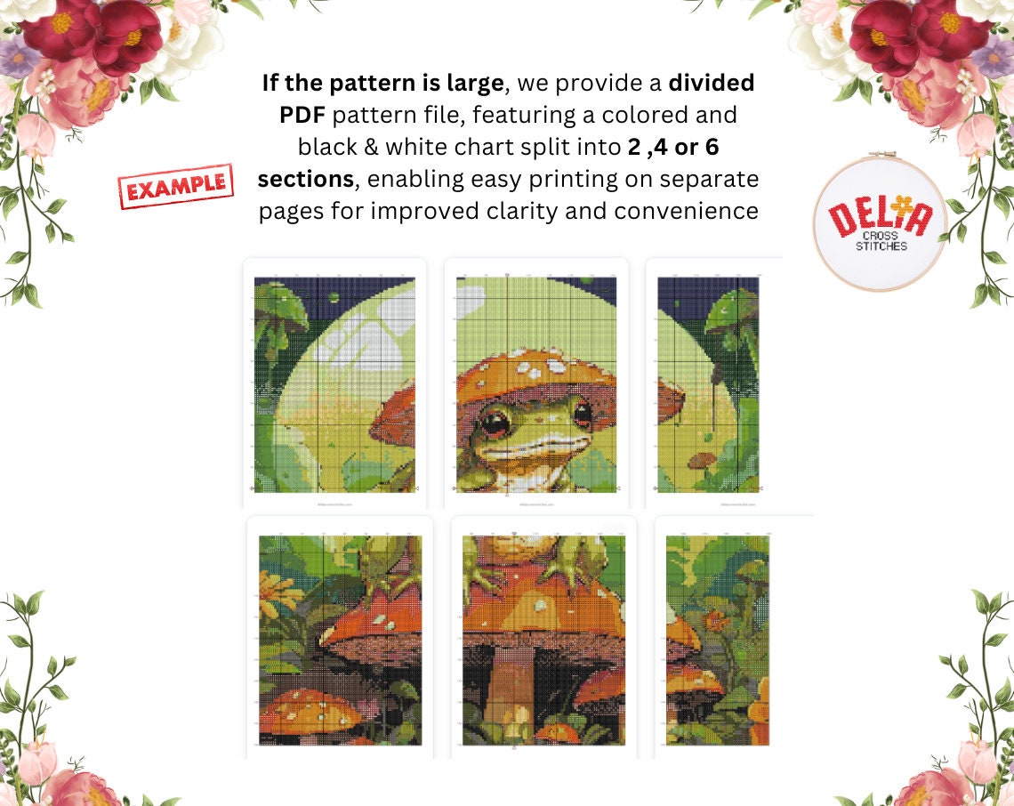 Stained Glass Dragon Cross Stitch Pattern PDF, Large Dragon Embroidery ...