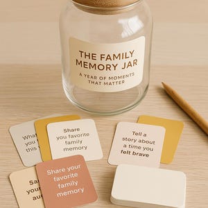 The Family Memory Jar – A Year of Moments That Matter - Etsy
