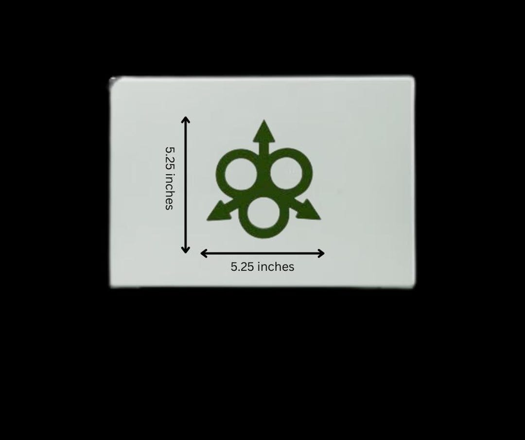 Warhammer 40K, Nurgle, Removable Decal, Vinyl White 5.25 X 5.25 - Etsy