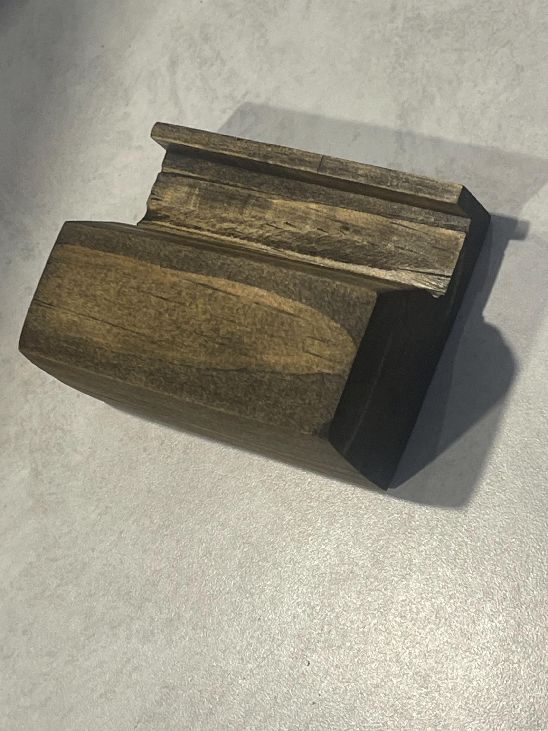 Handmade Wooden Phone Stand | Reclaimed Wood Desk Accessory | Eco ...