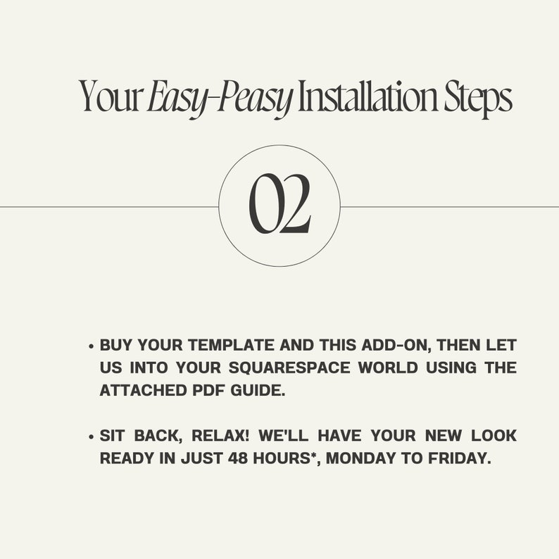 EXISTING Squarespace Website Template Installation Add-on, Squarespace Website Setup ...