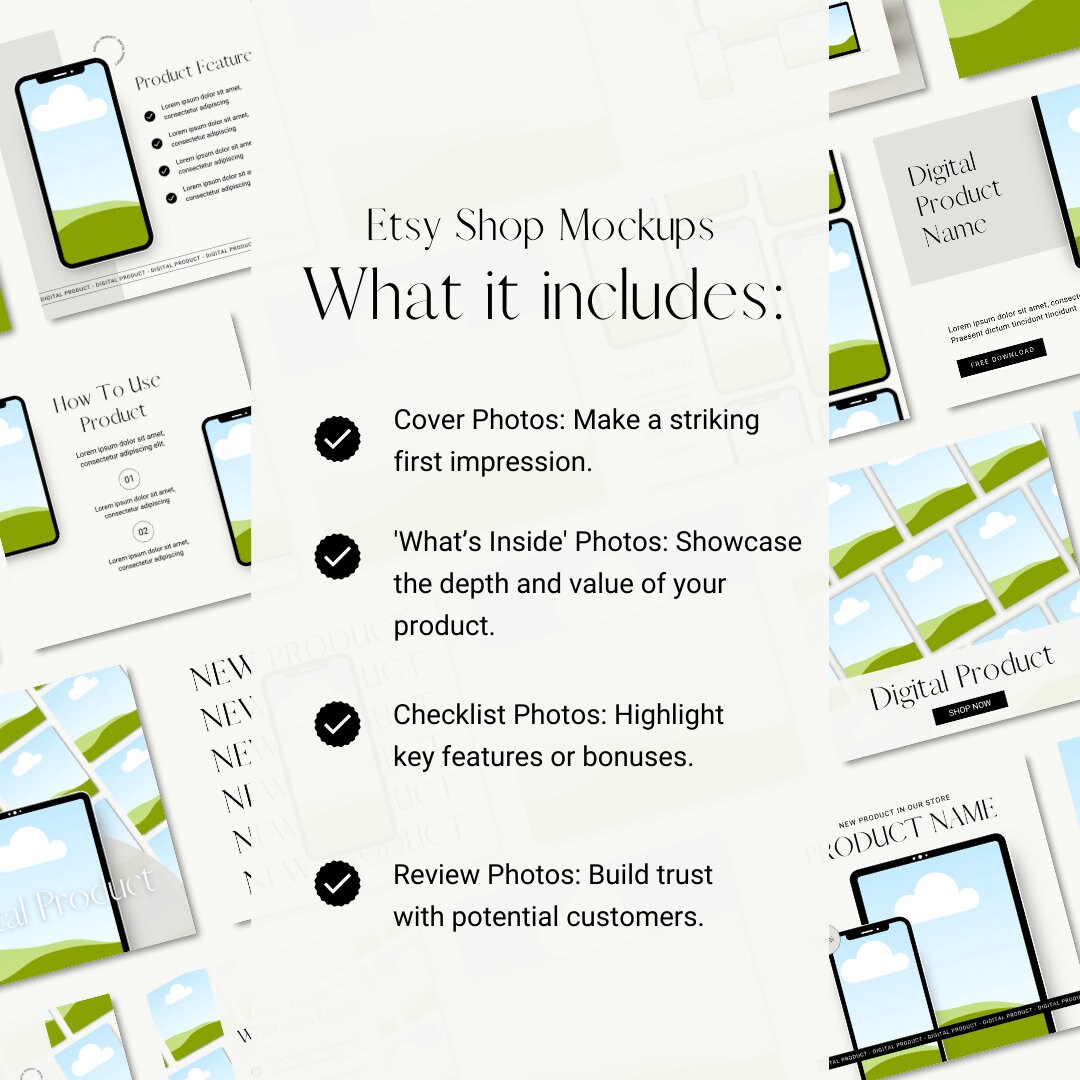 100 Mockup Canva Template for Coaches, Course Creator Mockup, Digital ...