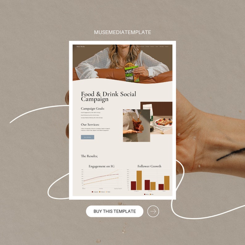 Colorful Squarespace Template, Squarespace Landing Page, Squarespace ...
