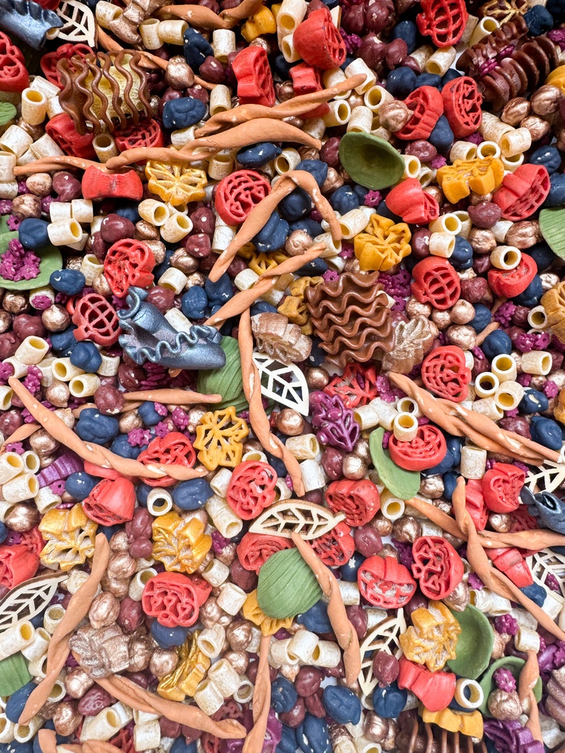 Autumn Garden Blend Sensory Bin Filler | Fall Pasta Sensory Bin Filler ...