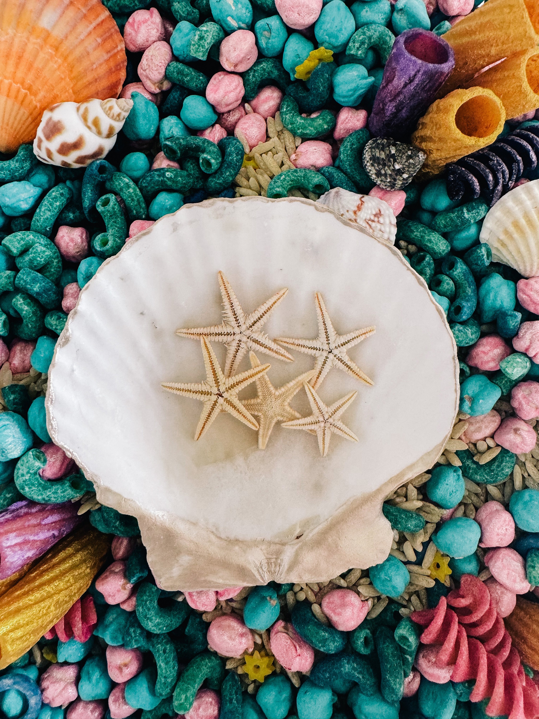Mermaid Sensory Bin Under the Sea Sensory Bin Childrens Gift Ocean Toys ...
