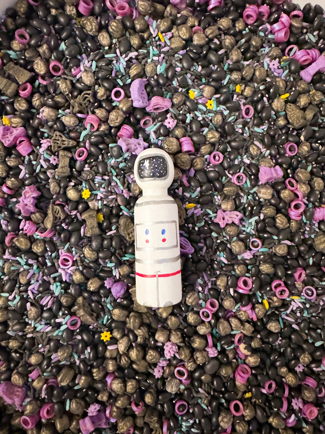 Outer Space Sensory Bin Filler | Galaxy Pasta Sensory Bin Filler ...