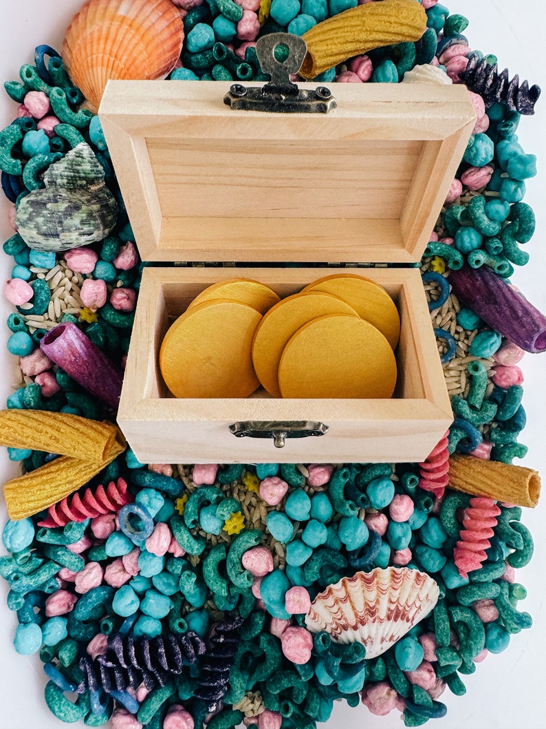 Mermaid Sensory Bin Under the Sea Sensory Bin Childrens Gift Ocean Toys ...