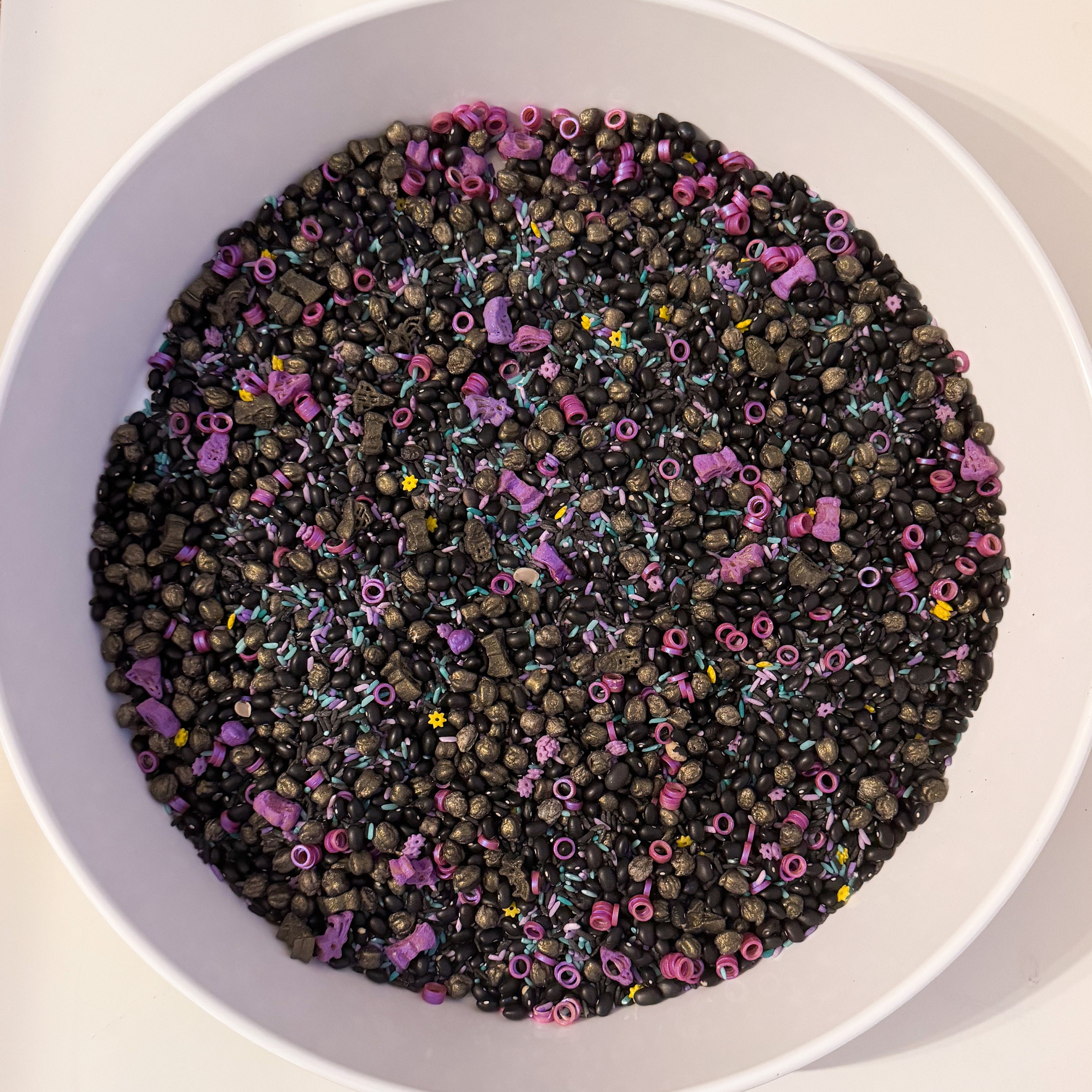 Outer Space Sensory Bin Filler | Galaxy Pasta Sensory Bin Filler ...