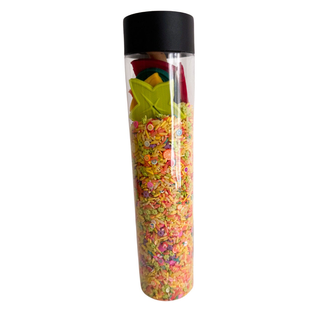 Tutti Fruiti Pour and Play Bottle | Sensory Bottle | Pour and Play ...