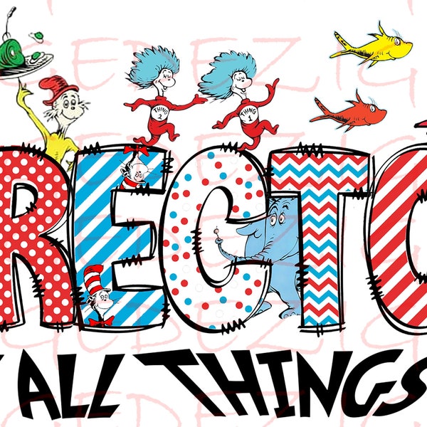 Custom Dr Seuss - Etsy