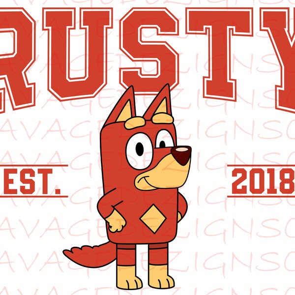 Rusty - Etsy
