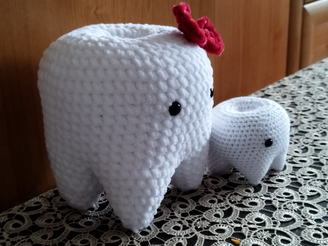 Tooth Plushie Crochet Pattern - Etsy