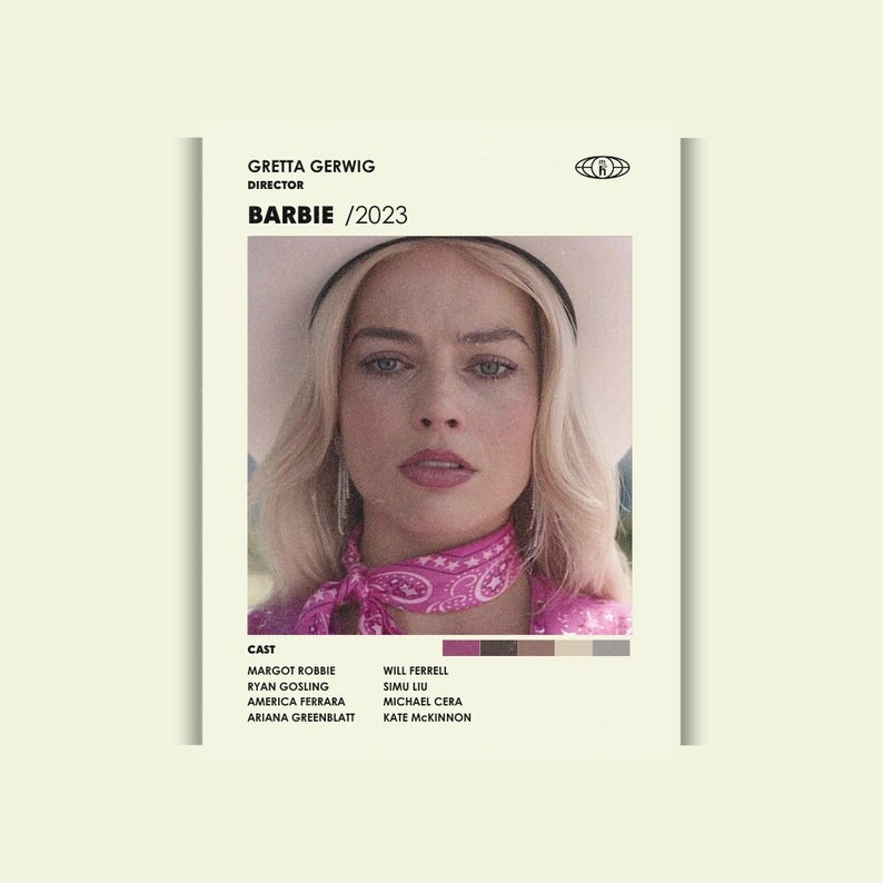 Cowgirl Barbie Crying - Barbie 2023 Movie Poster - Mid-century ...