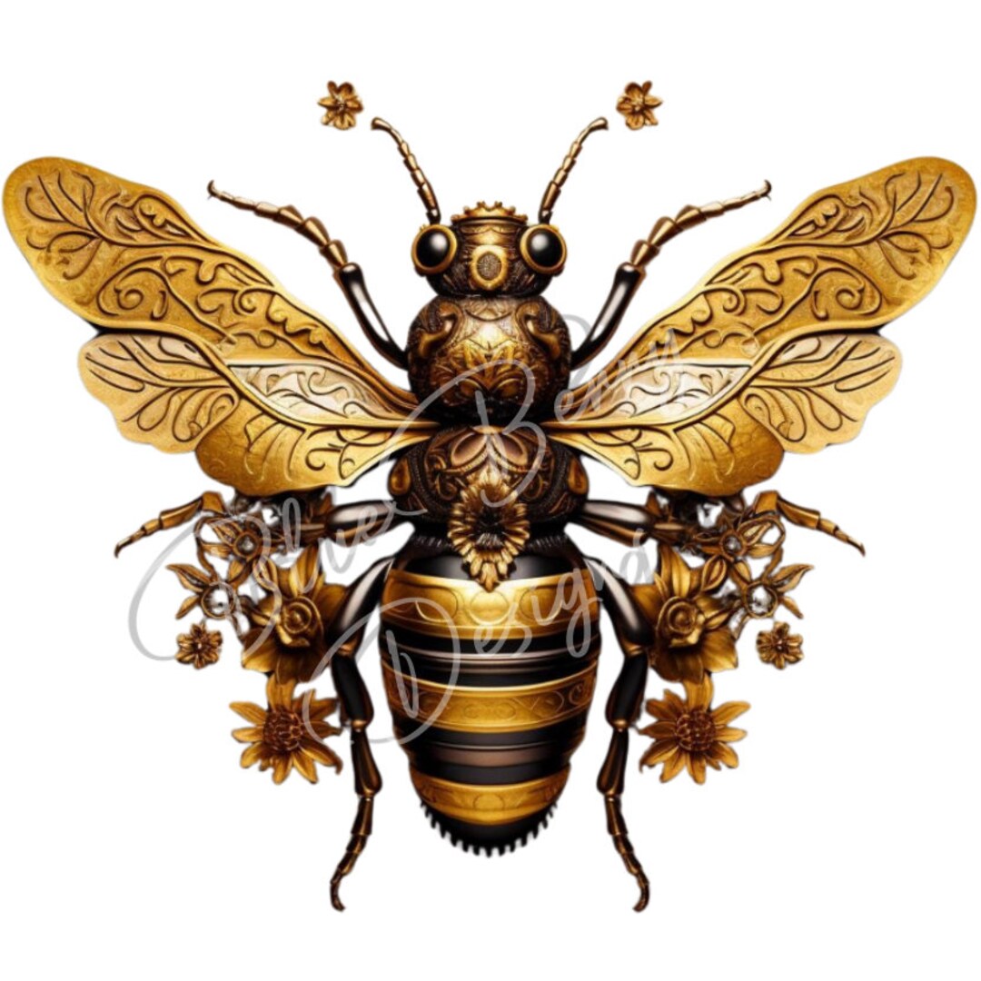 Beautiful Bee Translucent Sticker, 2.77x2.77 In, Unique Bee Sticker ...