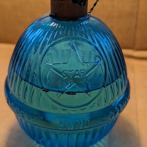 Harden Star Hand Glass Fire Grenade Fire Extinguisher, Antique Glass ...