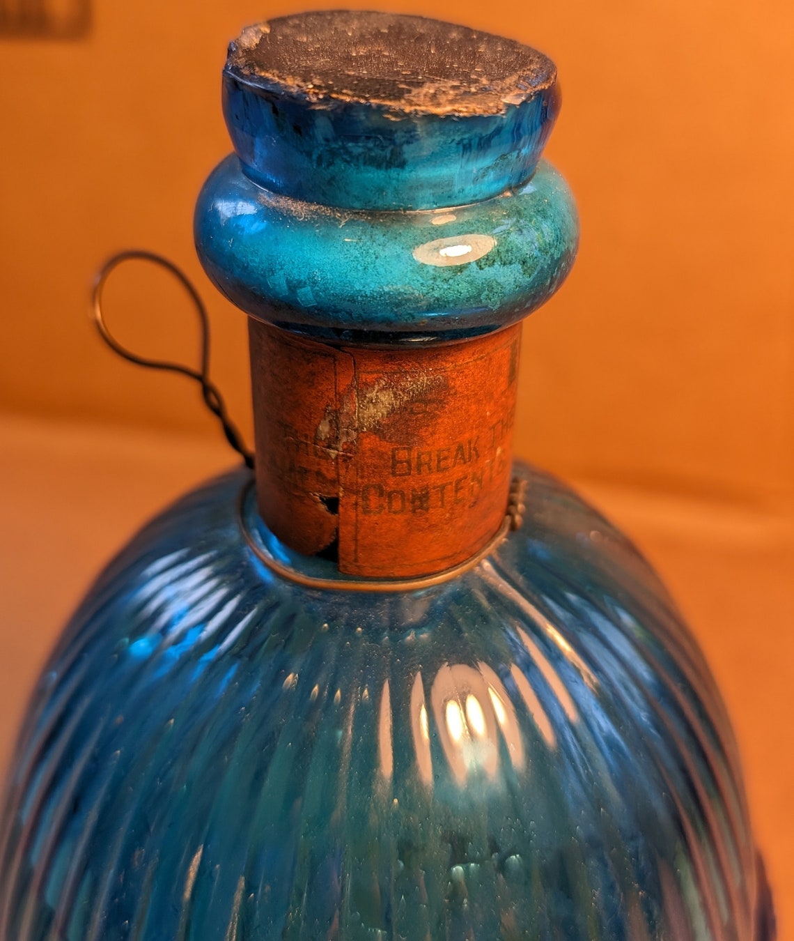 Harden Star Hand Glass Fire Grenade Fire Extinguisher, Antique Glass ...