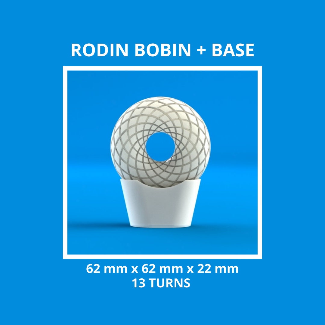 Rodin Bobin Toroidal Vortex Generator Fibonacci Torsional Magnetic ...