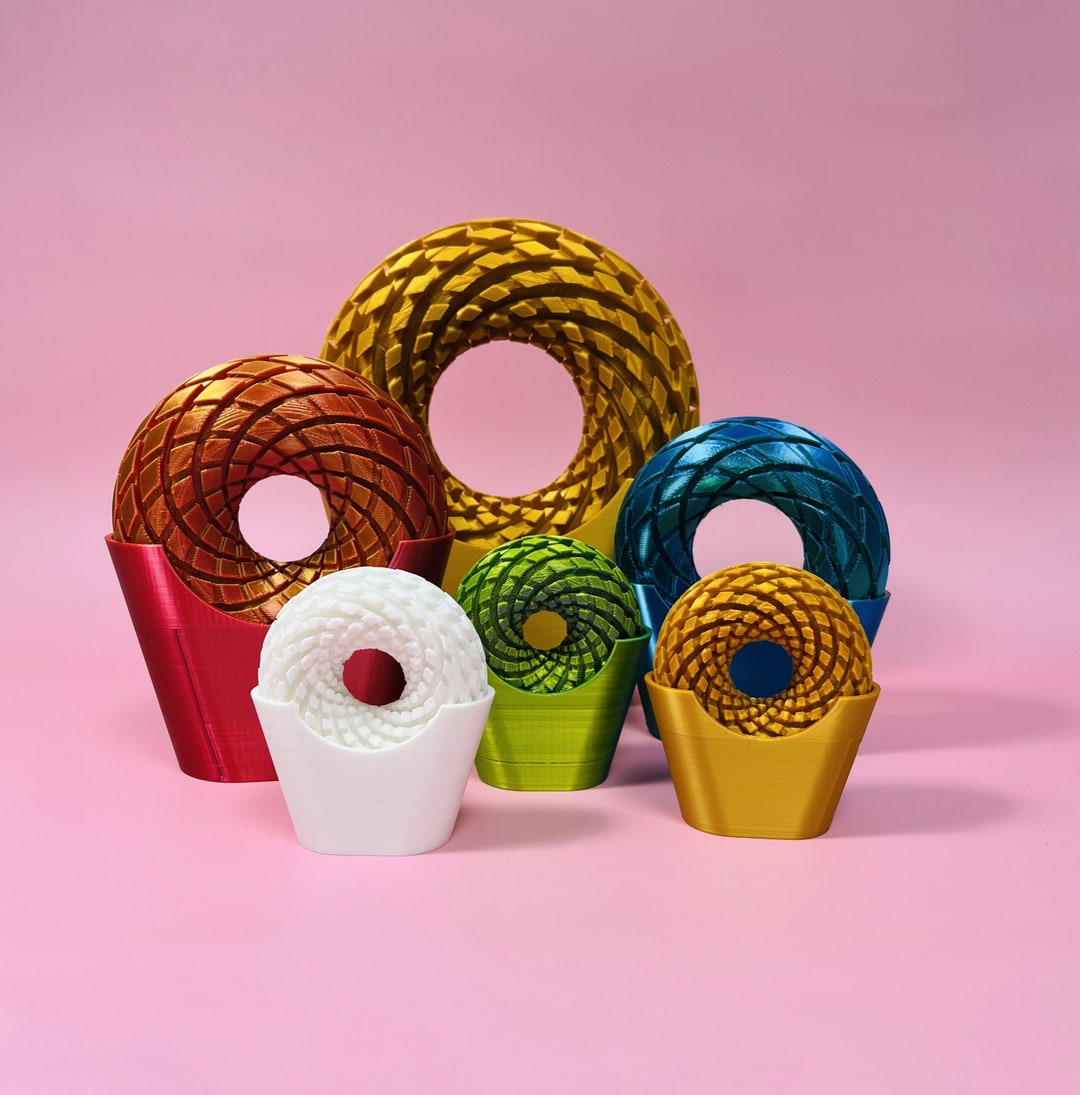 Torus Rodin Coil Colorful Disk Generator Toroidal Field Ying and Yang ...