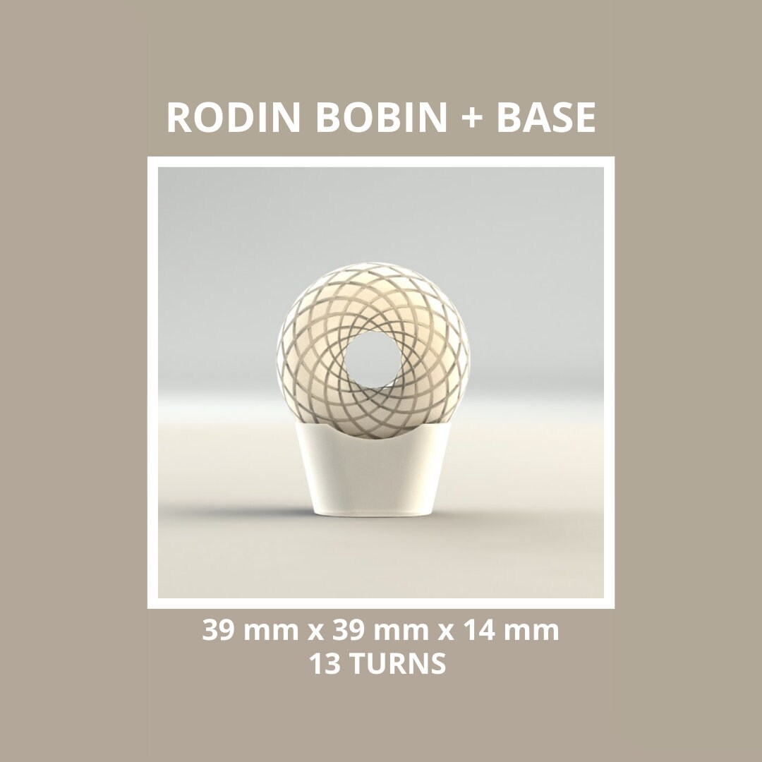 Torus File Coil Rodin Small Pendant STL File Digital DIY Toroidal ...