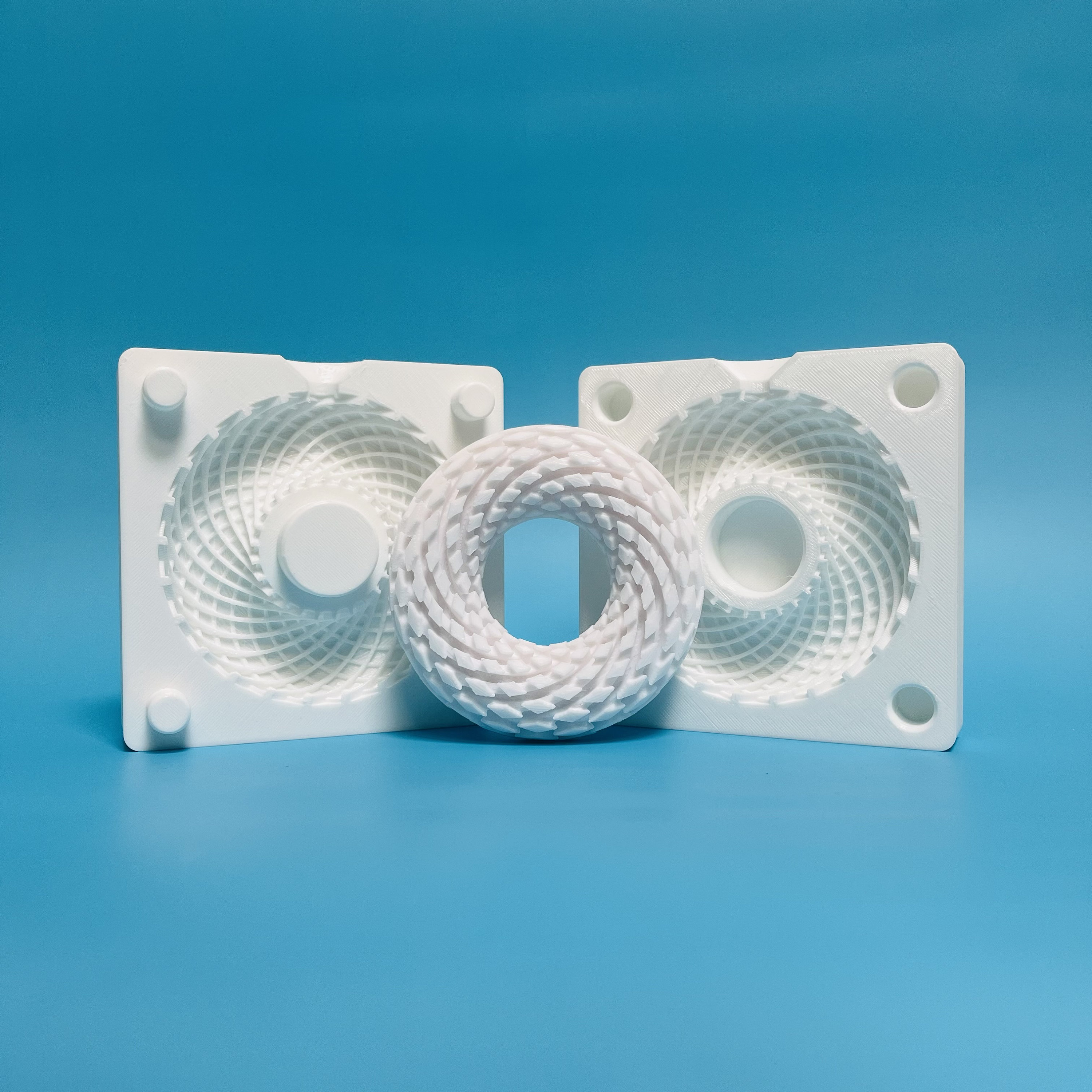 Silicone Jig 3D Printing STL File Rodin Coil Pendant Toroidal Field ...