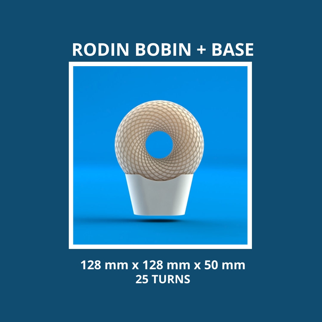 Digital File STL Rodin Bobin Coil for 3D Printing Toroidal Field ...