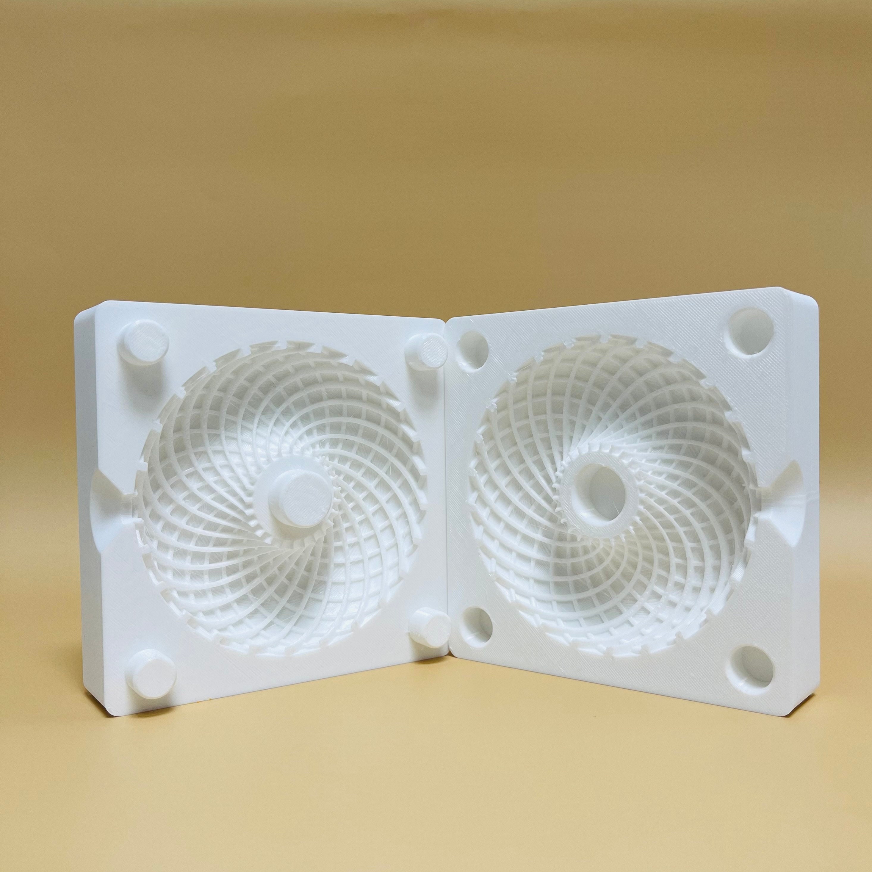 Customizable Rodin Coil Mold Toroidal Field Generator Silicone Template ...