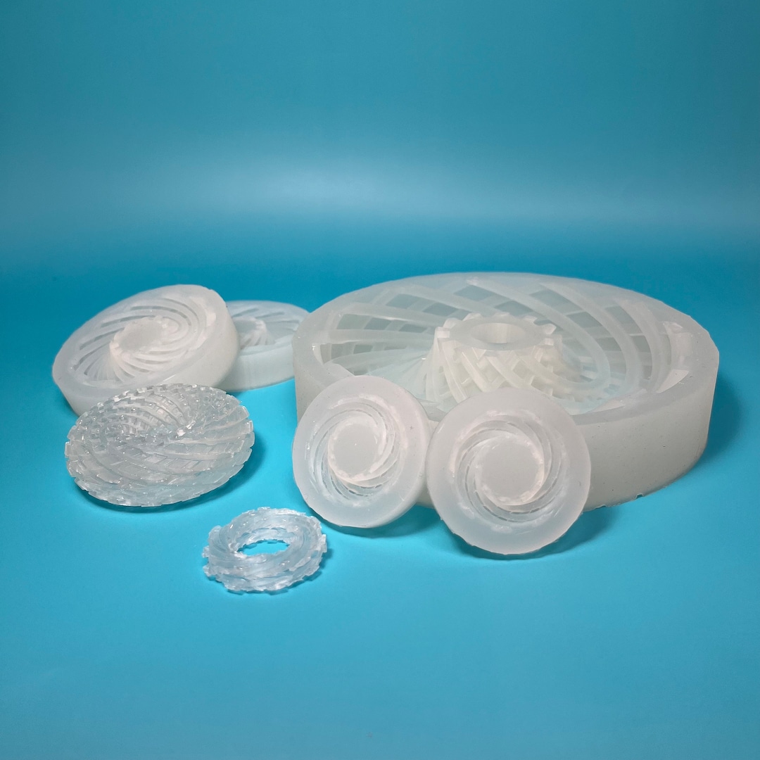 Silicone Mold for Epoxy Resin, Rodin Coil Creation Template, Toroidal ...