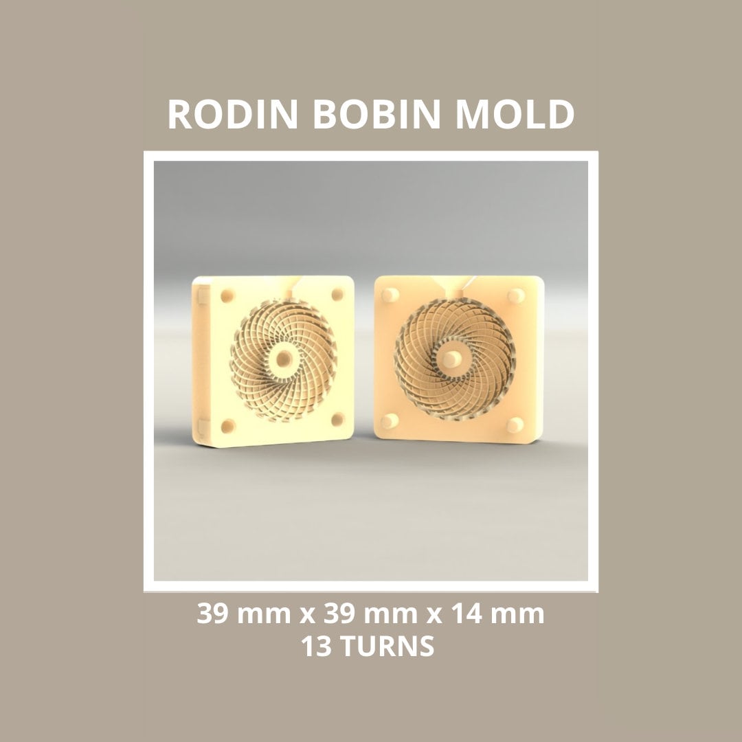 Small Torus Rodin Silicone STL Jig Rodin Coil Taurus Pendant Toroidal ...