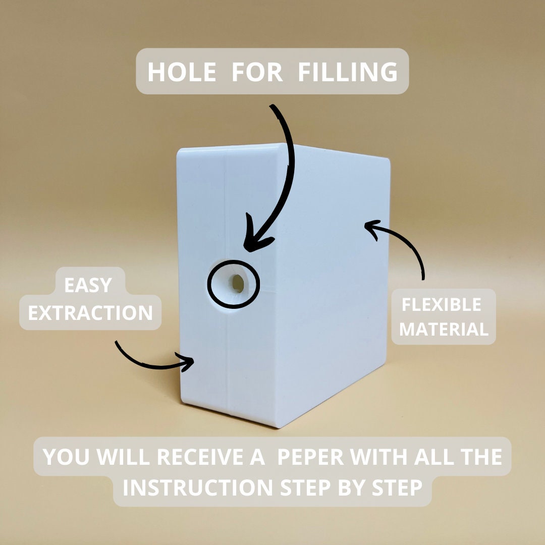 Customizable Rodin Coil Mold Toroidal Field Generator Silicone Template ...