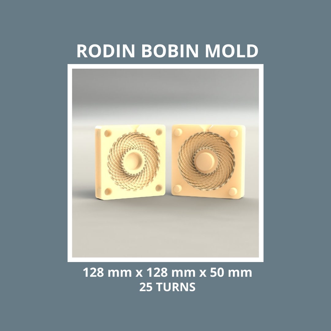 STL File Mold Rodina Coil 3D Printing Silicone Digital Model Toroidal ...