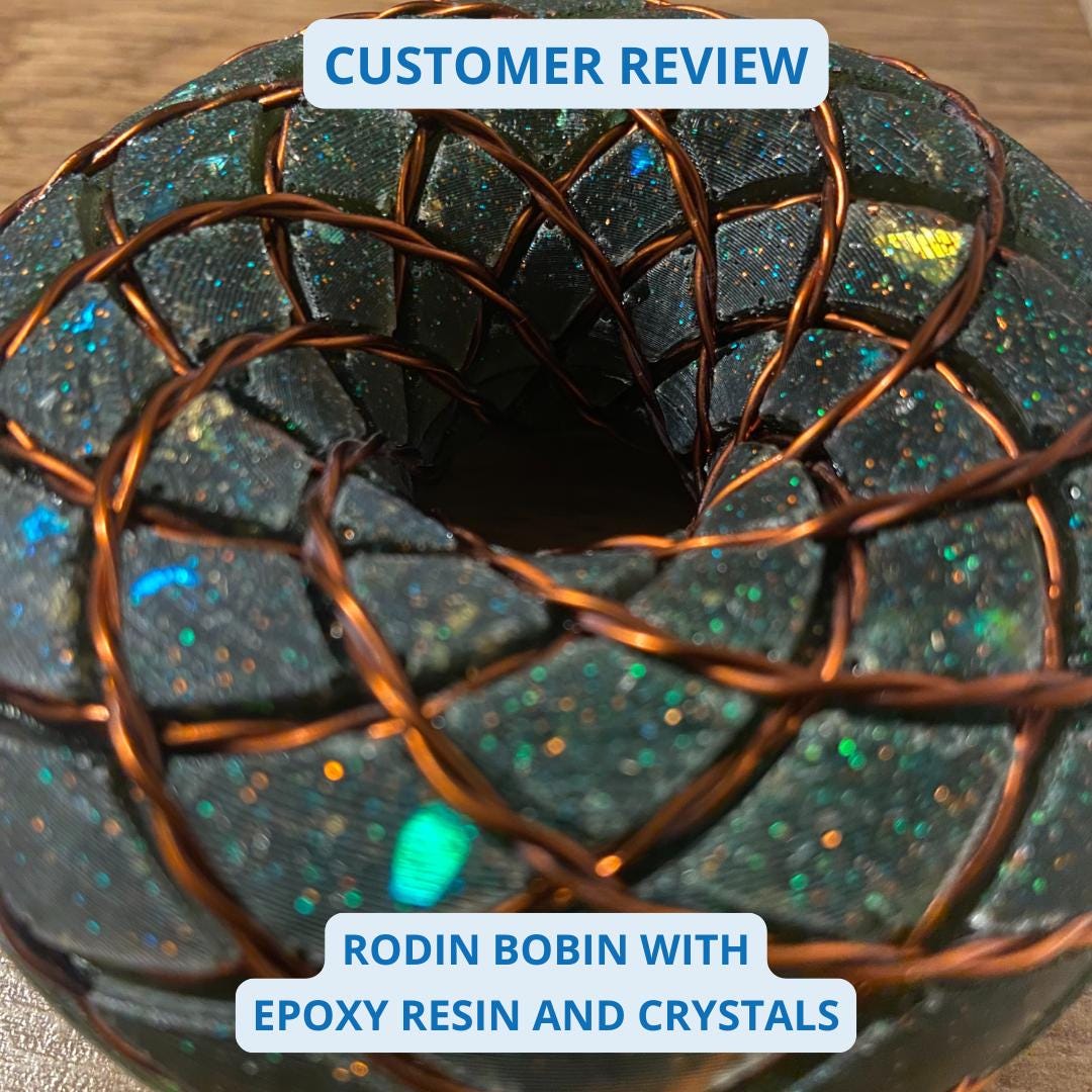 Rodin Coil Template Epoxy Resin Molds Customizable Size - Etsy UK