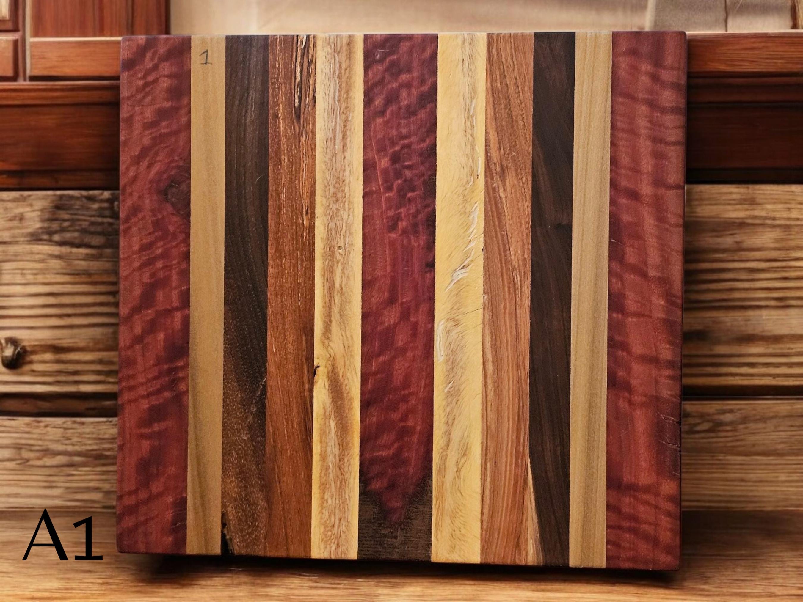 Custom Hardwood Edge Grain Cutting Board - Etsy