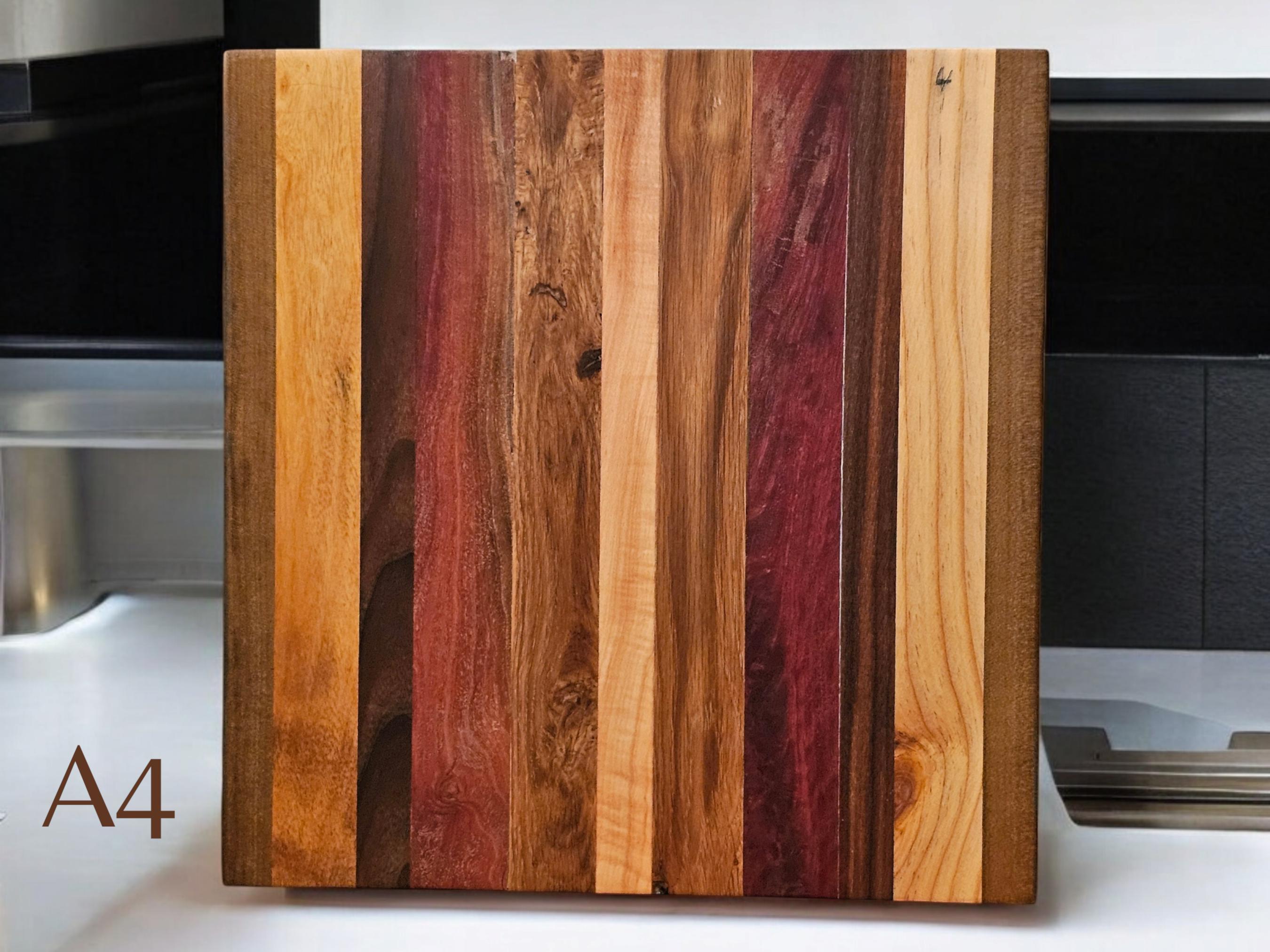 Custom Hardwood Edge Grain Cutting Board - Etsy