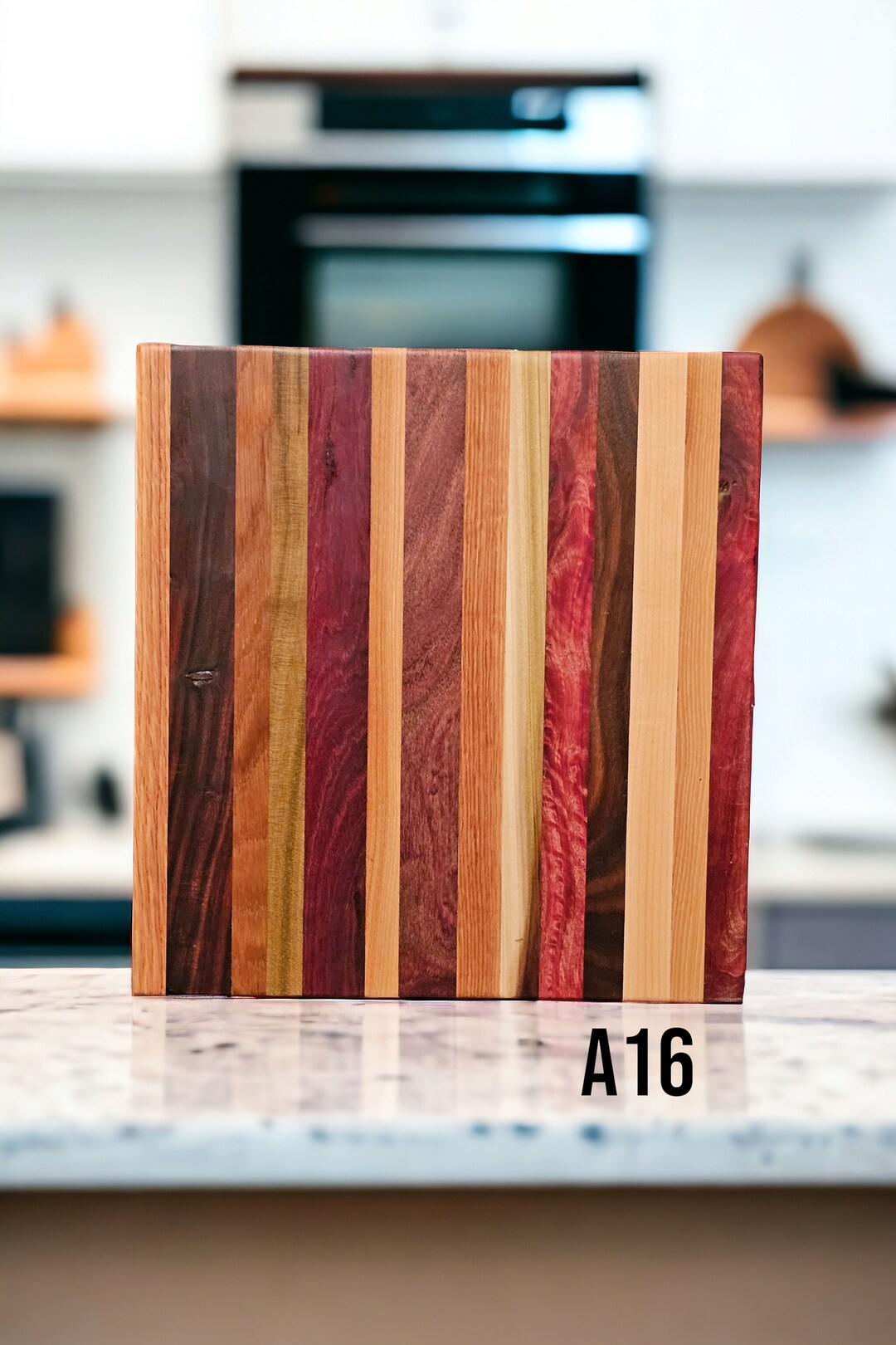 Custom Hardwood Edge Grain Cutting Board - Etsy