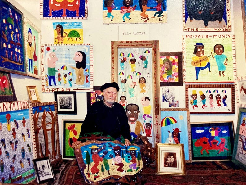 Cockroach Bar & Lounge by Nilo Lanzas,new Orleans Bar,archival Giclee ...