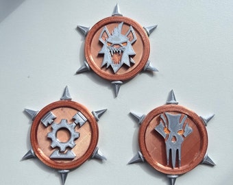 FN Chapter 5 Season 2 New Medallions Aspects 3D Printed Hades Zeus Ares ...
