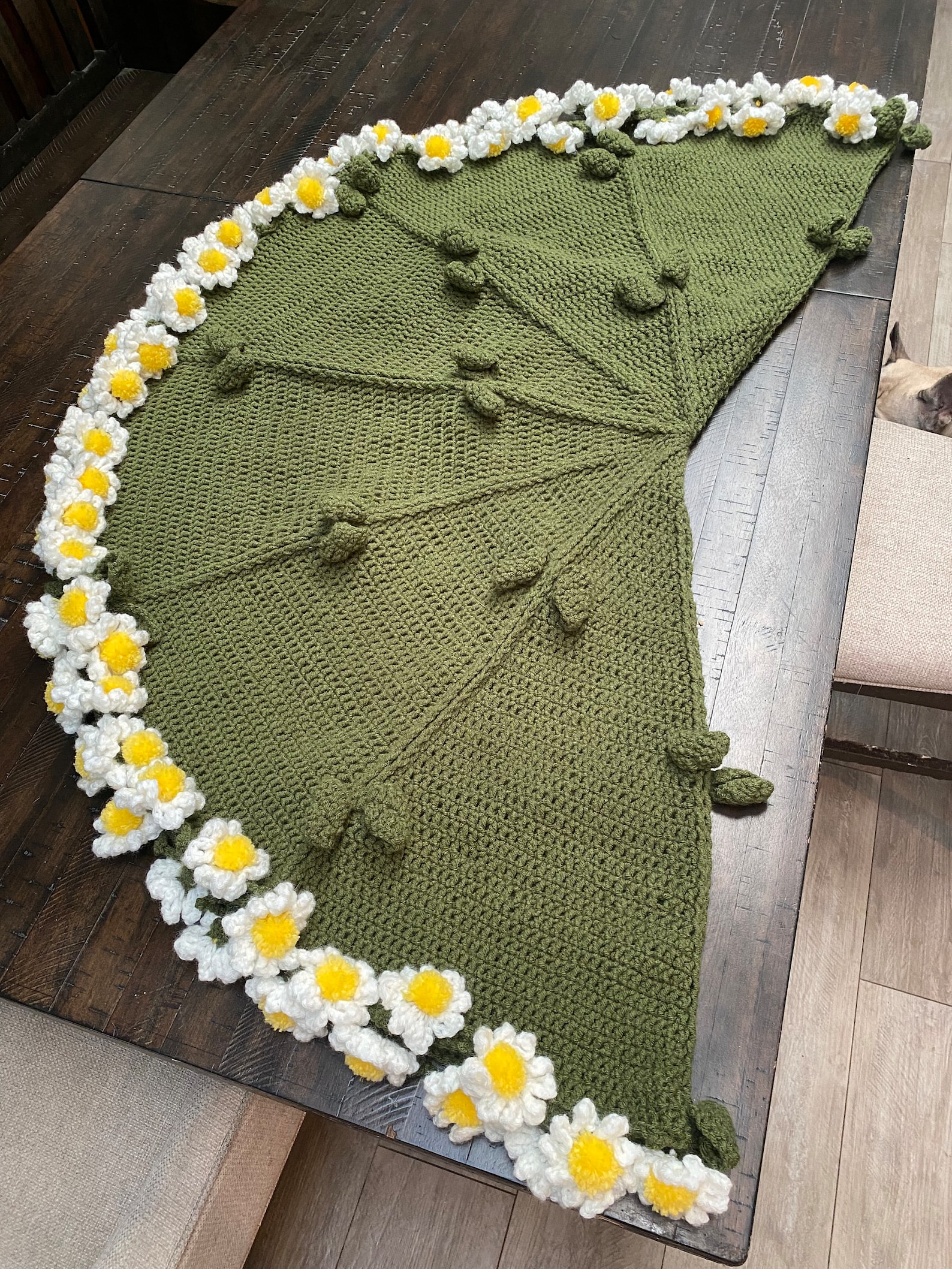 Crochet Bouquet Flower Blanket - Etsy