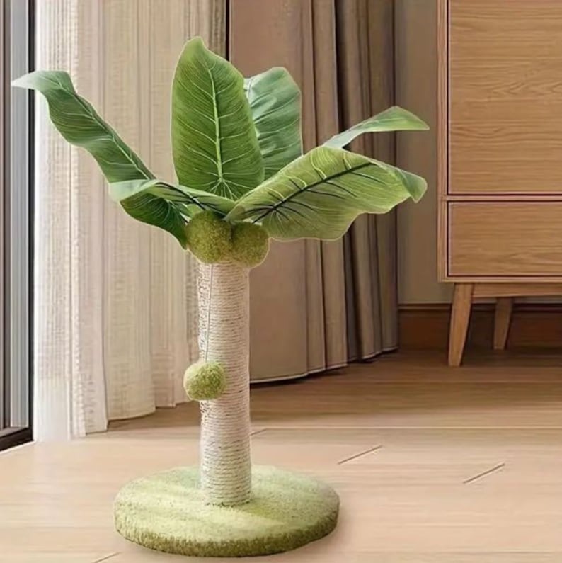 COCONUT TREE Cat Scratching Post Cat Scratcher Scratching Post With ...