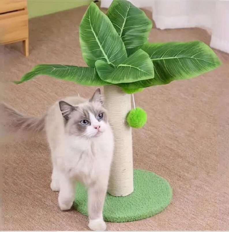 COCONUT TREE Cat Scratching Post Cat Scratcher Scratching Post With ...