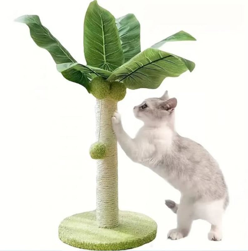 COCONUT TREE Cat Scratching Post Cat Scratcher Scratching Post With ...
