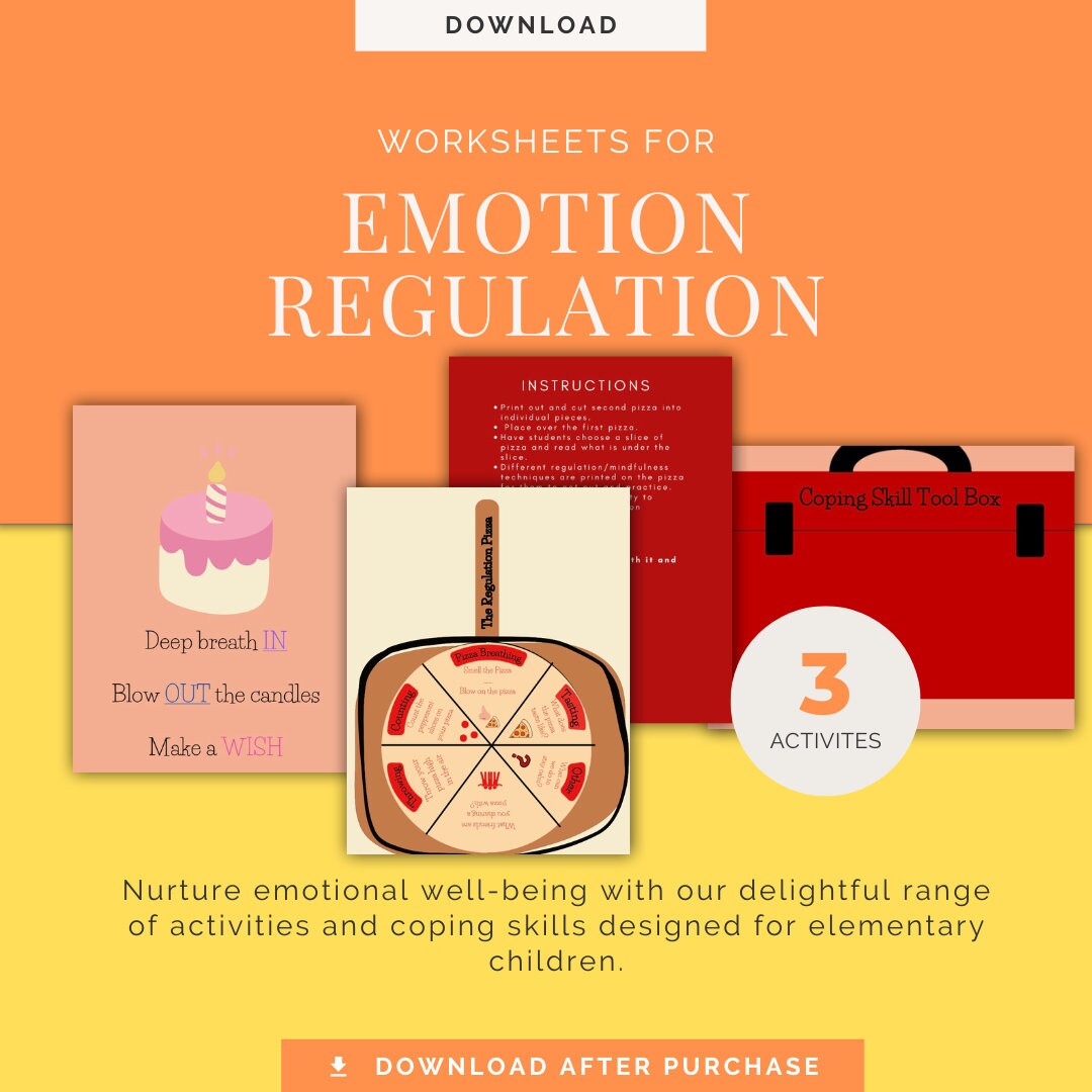 Emotion Regulation Activities : Emotion Regulation Pizza, Deep ...