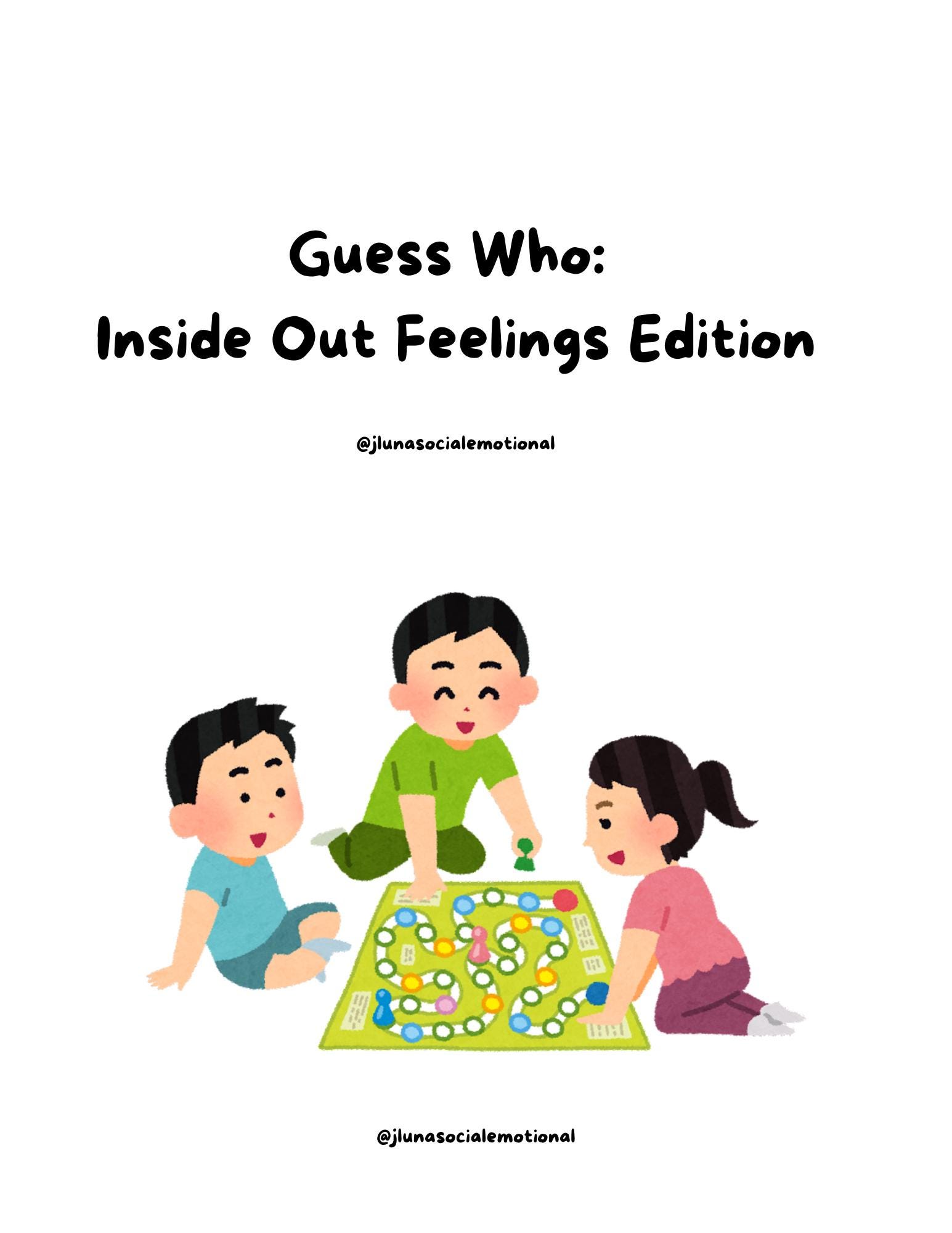 Guess Who: Inside Out Edition - Etsy