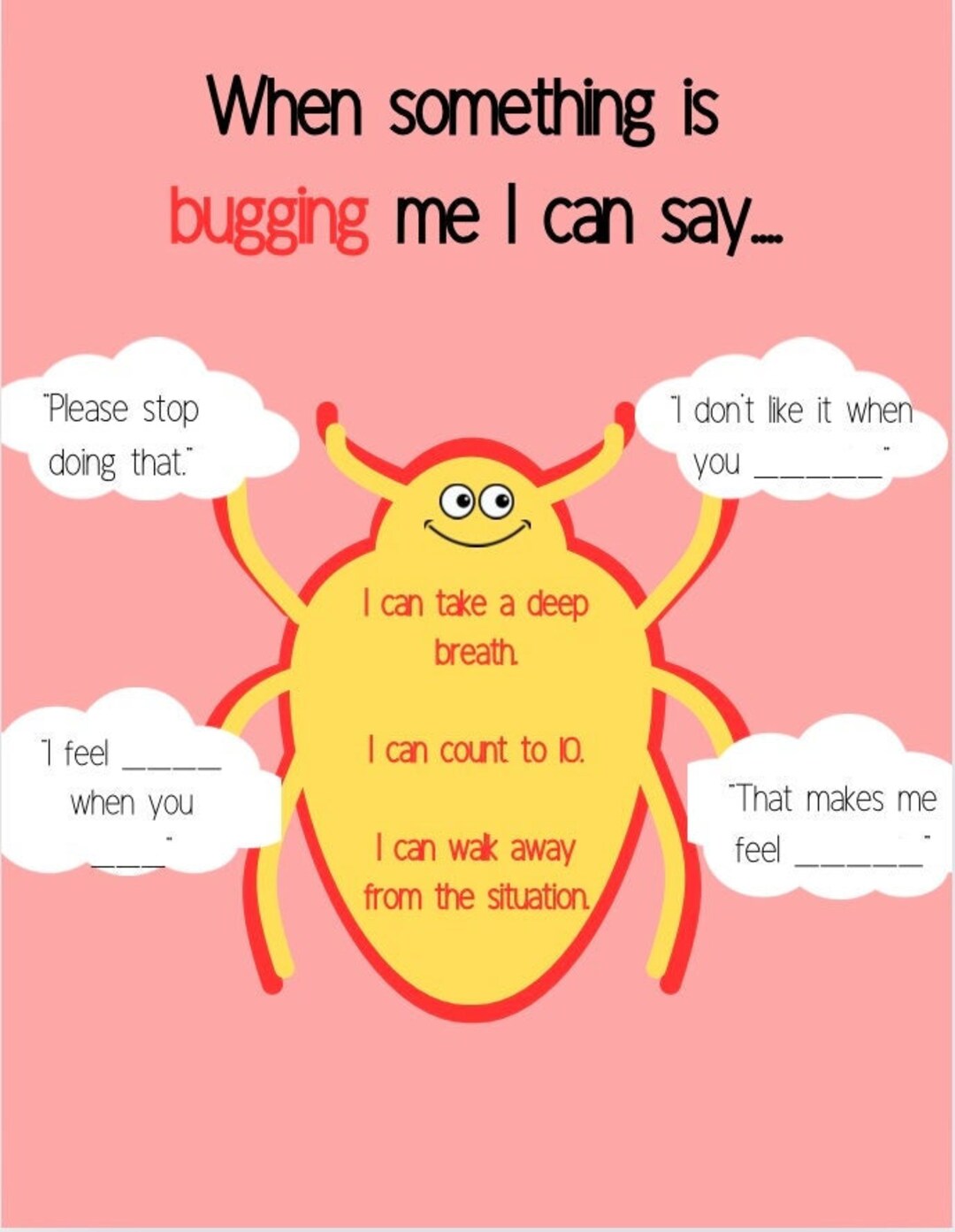 Social Emotional Learning: What Bugs Me, Polite VS Impolite, Social ...