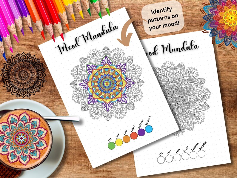 Mood Tracker Bundle | Printable Mood Tracker Bundle | A5, A4 & Letter ...