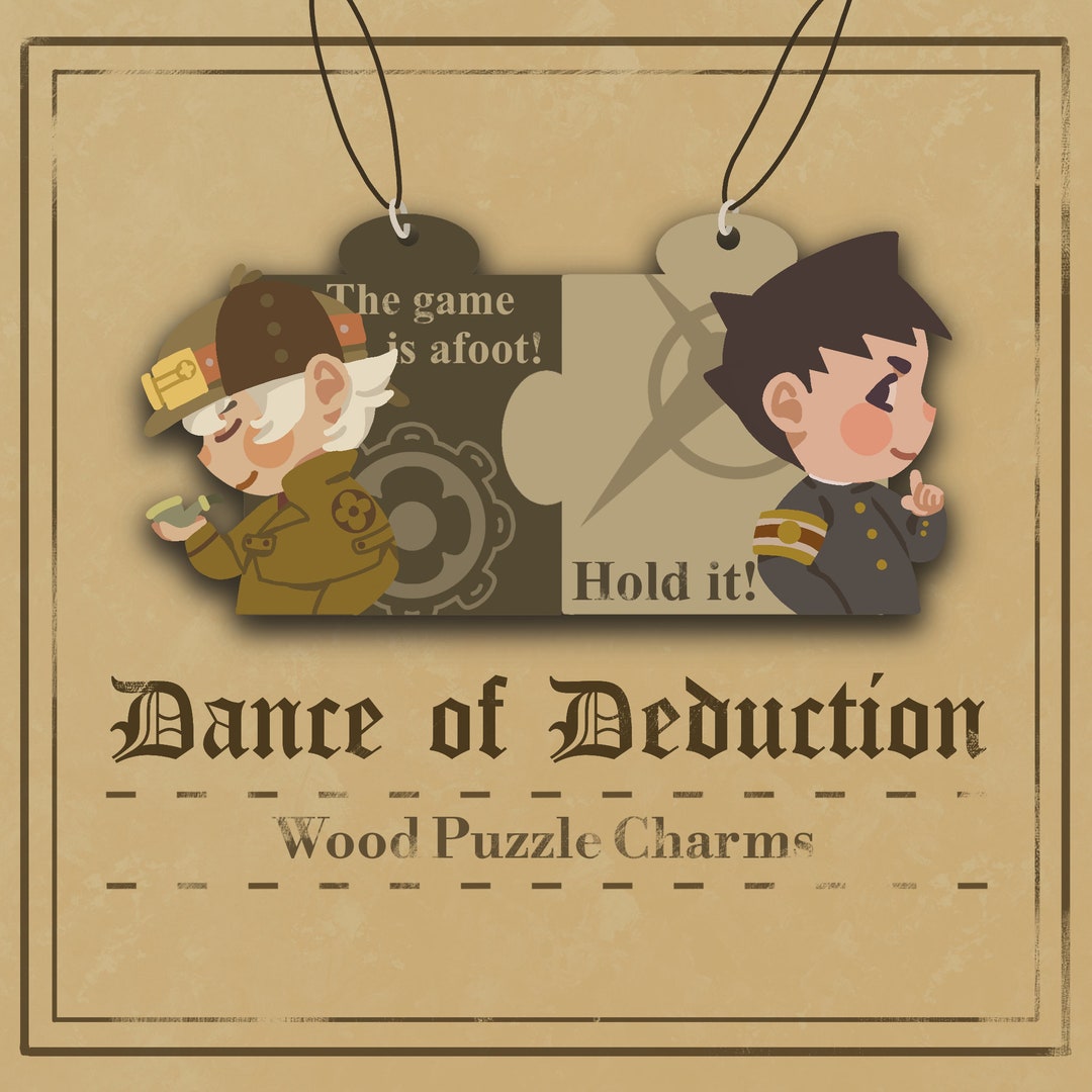 DGS Lawyers Videogame Dance of Deduction Jigsaw Puzzle Linking Wood ...